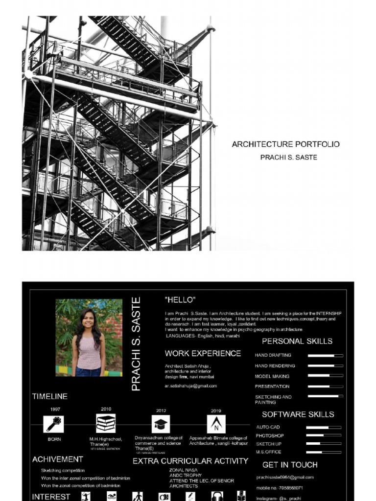 Resume & Architecture Portfolio | PDF
