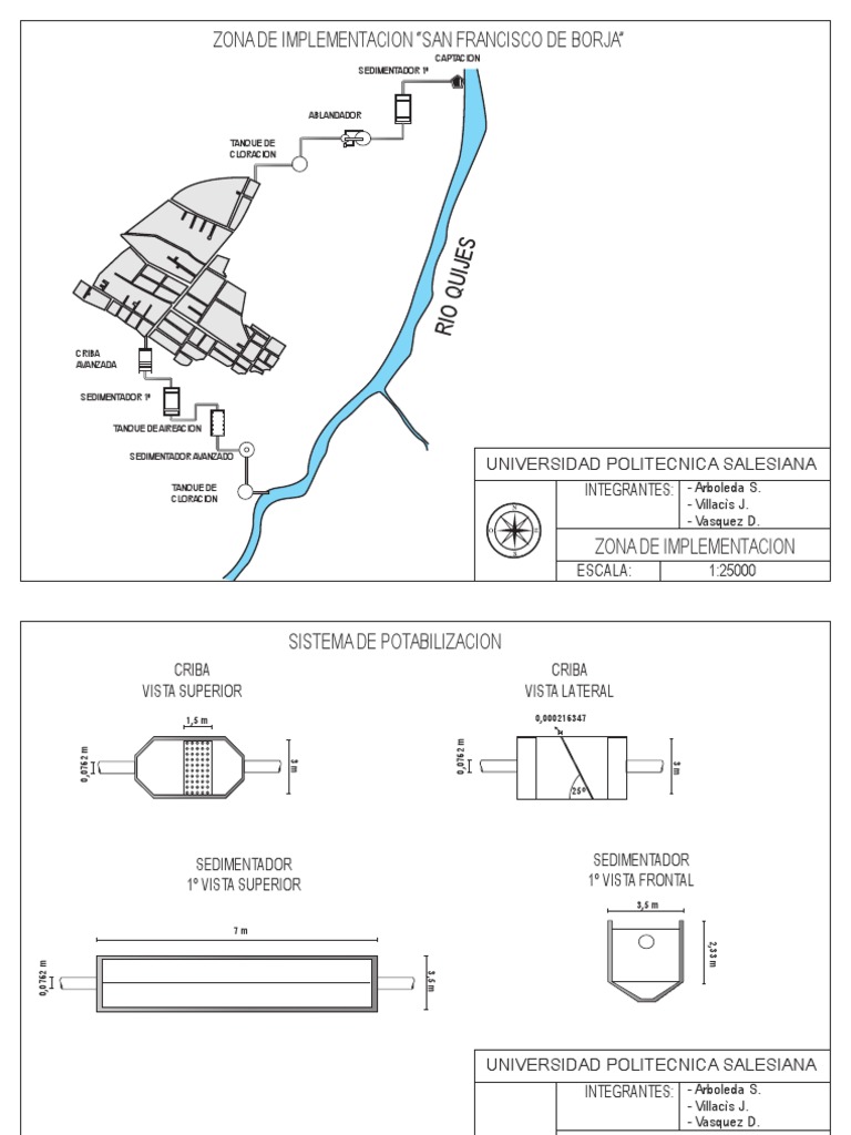 Planos de Una Ptar | PDF | Cuestiones ambientales | Science