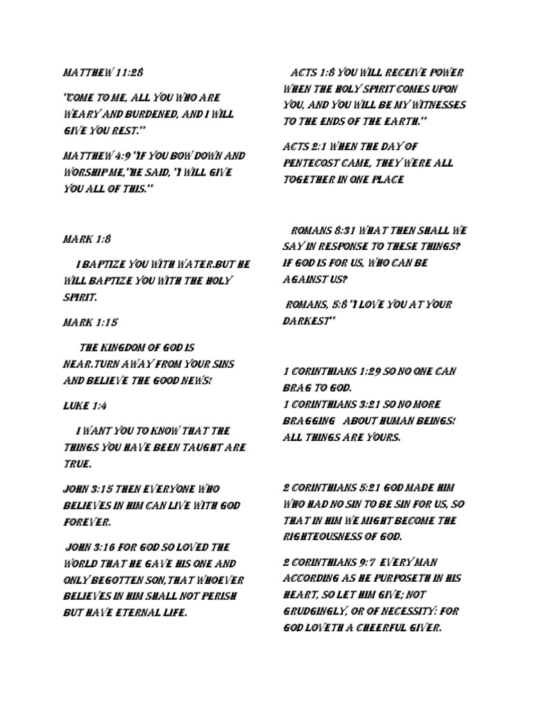 Barry Verses | PDF | Epistle To The Colossians | Books Of The Hebrew Bible