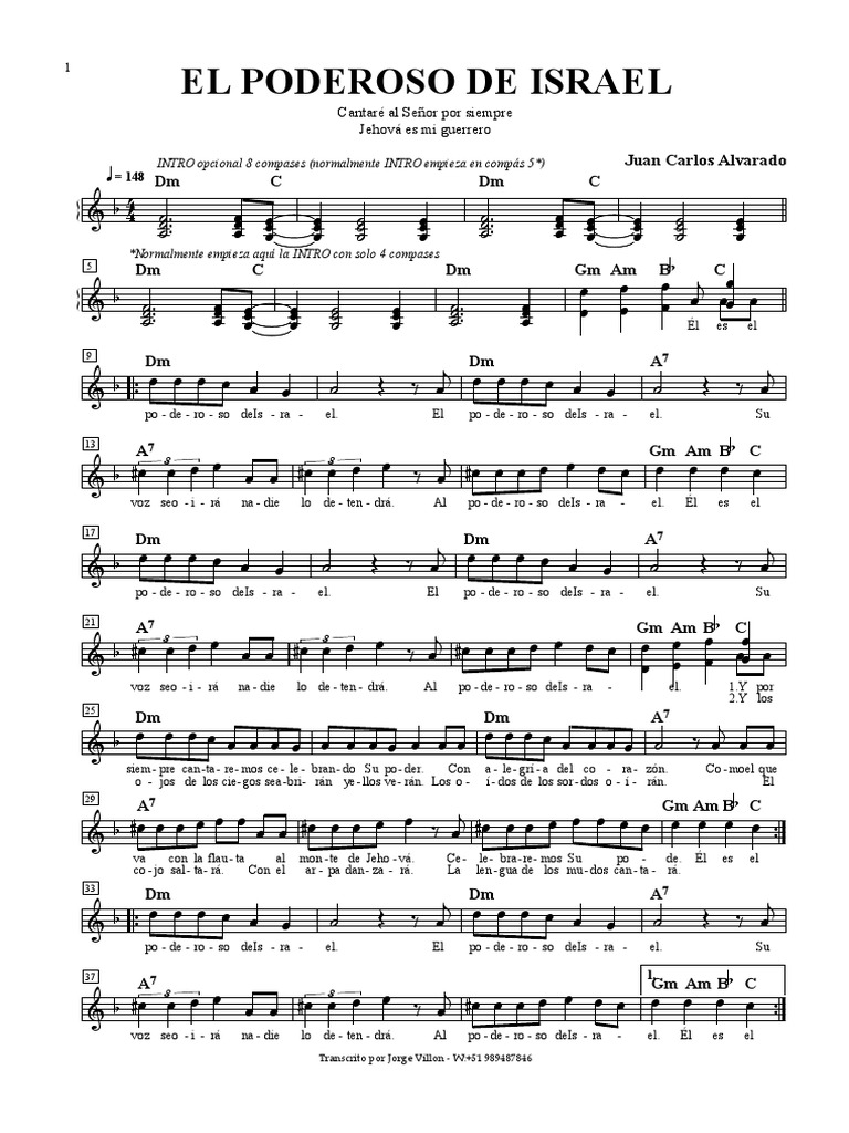 El Poderoso de Israel - Popurri JCA | PDF | Dioses del inframundo