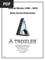 Manual Troxler Training 3430 Plus 3440 Plus | PDF | Soil | Water