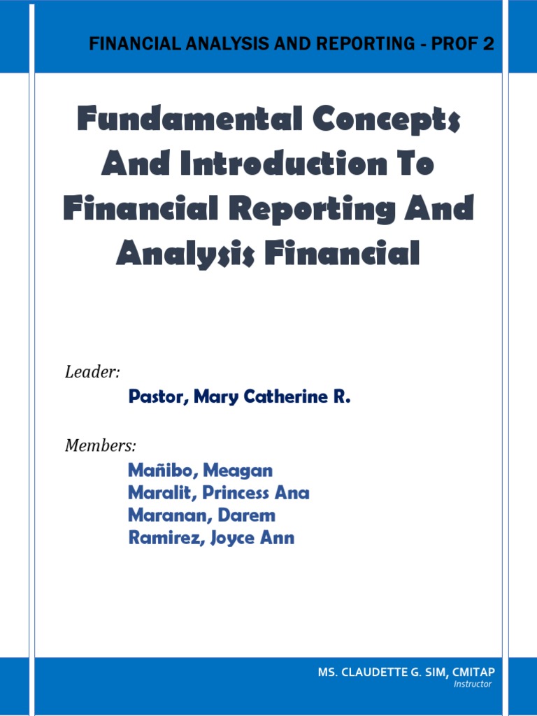 Financial Reporting Basics Guide | PDF | International Financial ...