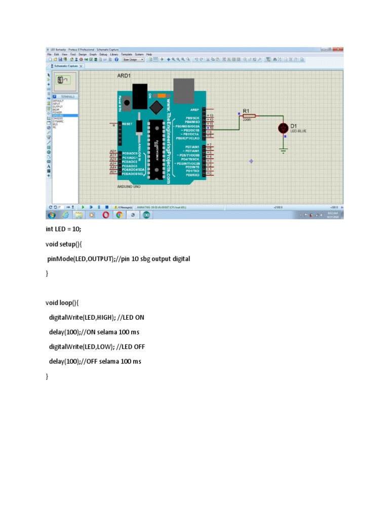Latihan Proteus | PDF