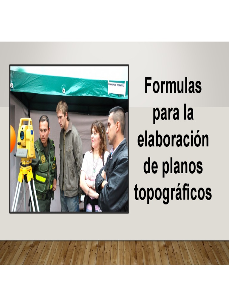 Formulas Topografia | PDF | Triángulo | Medida Geométrica
