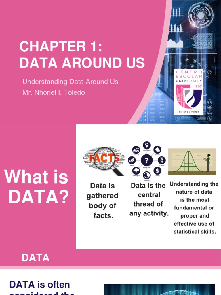 Chapter 1 - Data Around Us Edited | PDF | Level Of Measurement | Data
