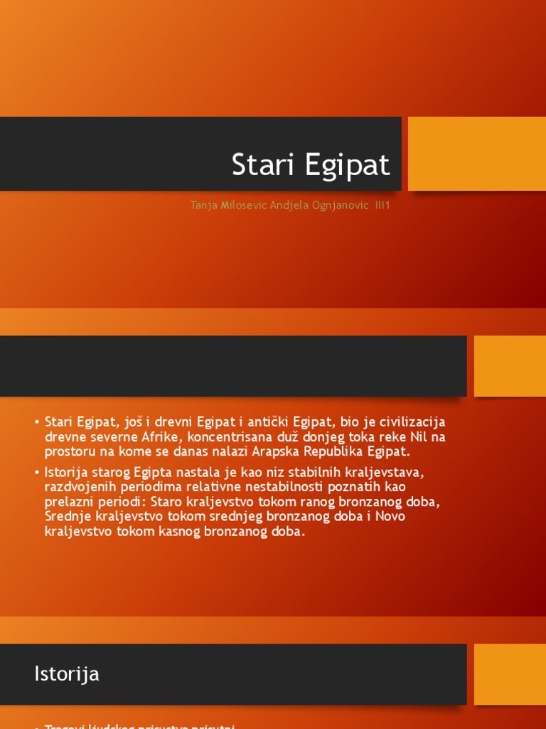 Stari Egipat | PDF