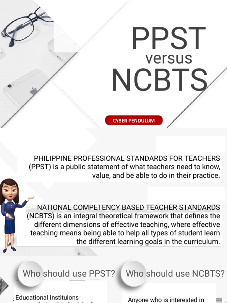 PPST Vs NCBTS | PDF | Teachers | Curriculum