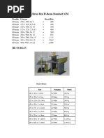 Tabel Berat UNP | PDF