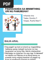 Misyon, Propesyon, at Bokasyon | PDF