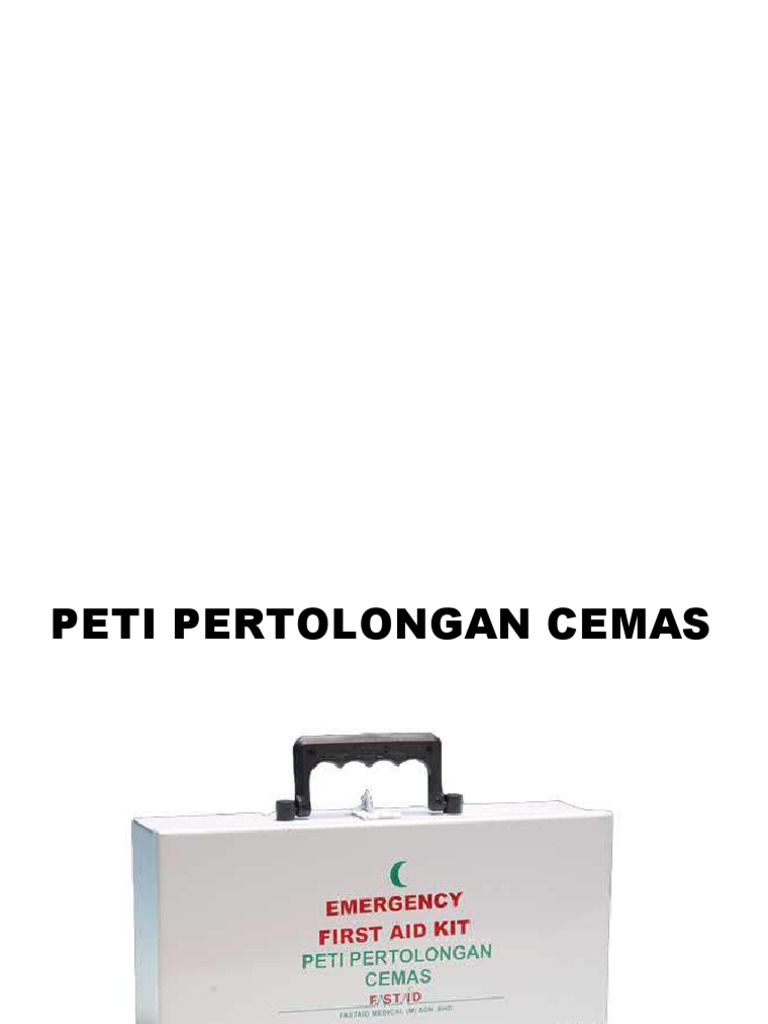 Peti Pertolongan Cemas 1 | PDF