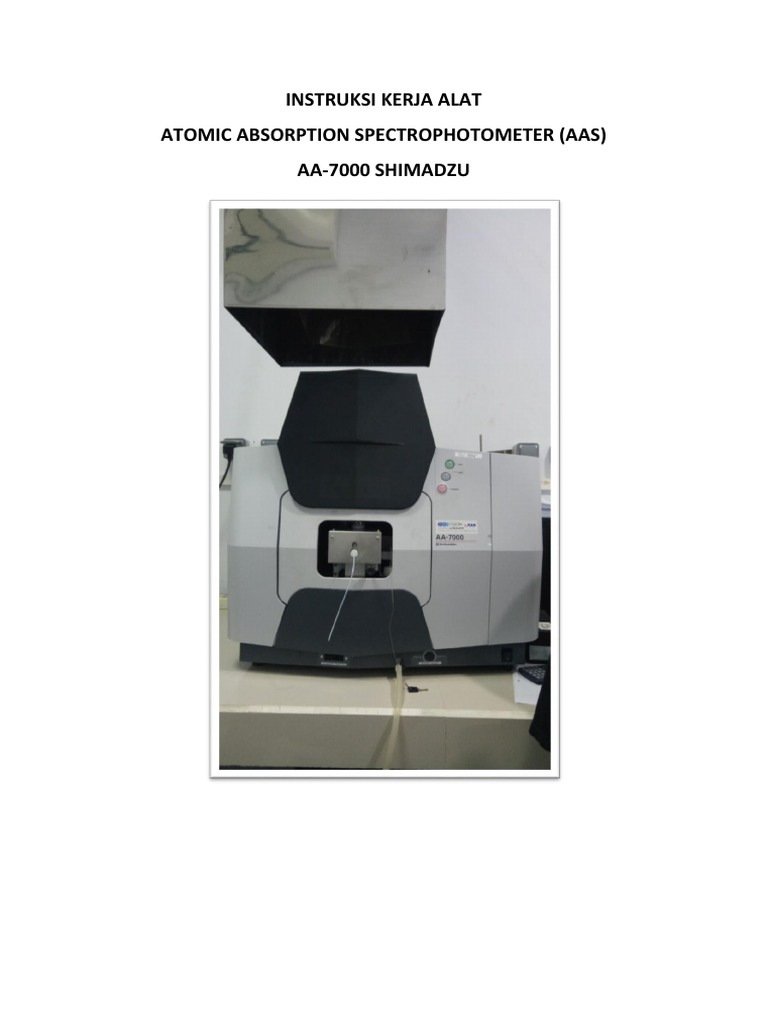 Cara Kerja Aas 2 | PDF