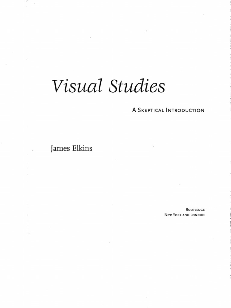An Introduction to Visual Studies: Exploring the Emergence of a New ...