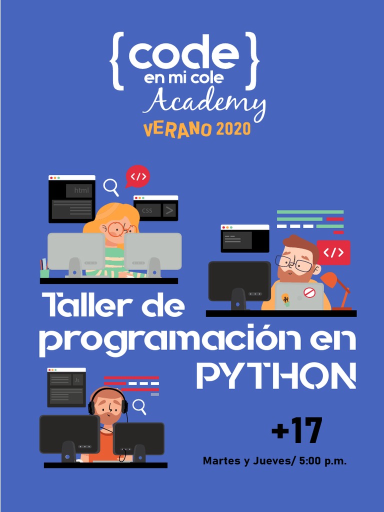 PYTHON +17 AÑOSa | Lenguaje de programación | Python (lenguaje de ...
