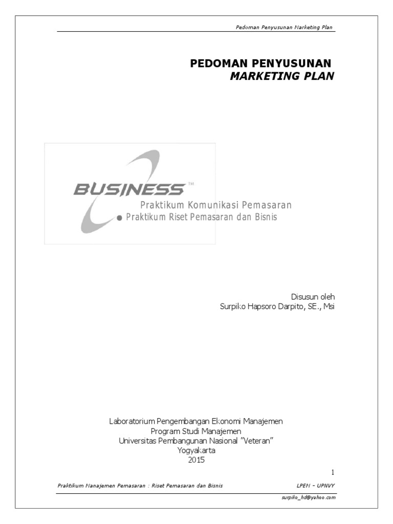 Marketing Plan | PDF