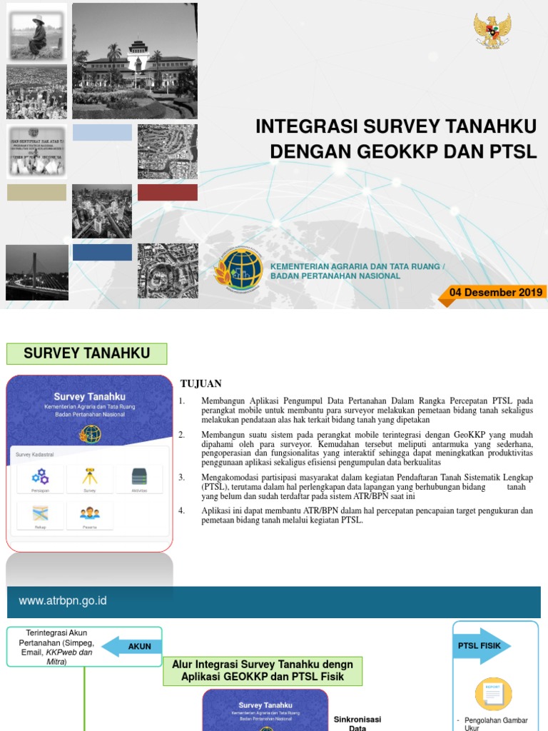 Aplikasi Survey Tanahku Pusdatin | PDF