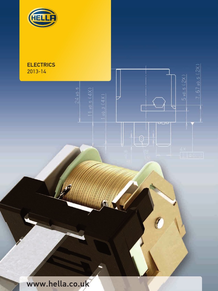 Electrics Catalogue 13-14 Hella en | PDF | Electrical Connector | Switch