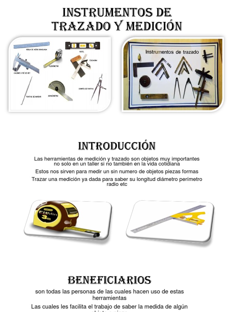 Instrumentos de Trazado y Medición | PDF