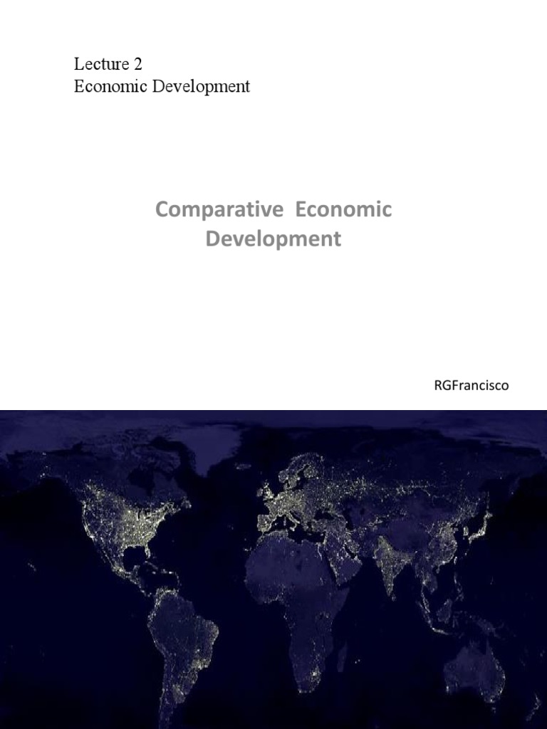 Comparative Economic Development | PDF | Human Development Index ...