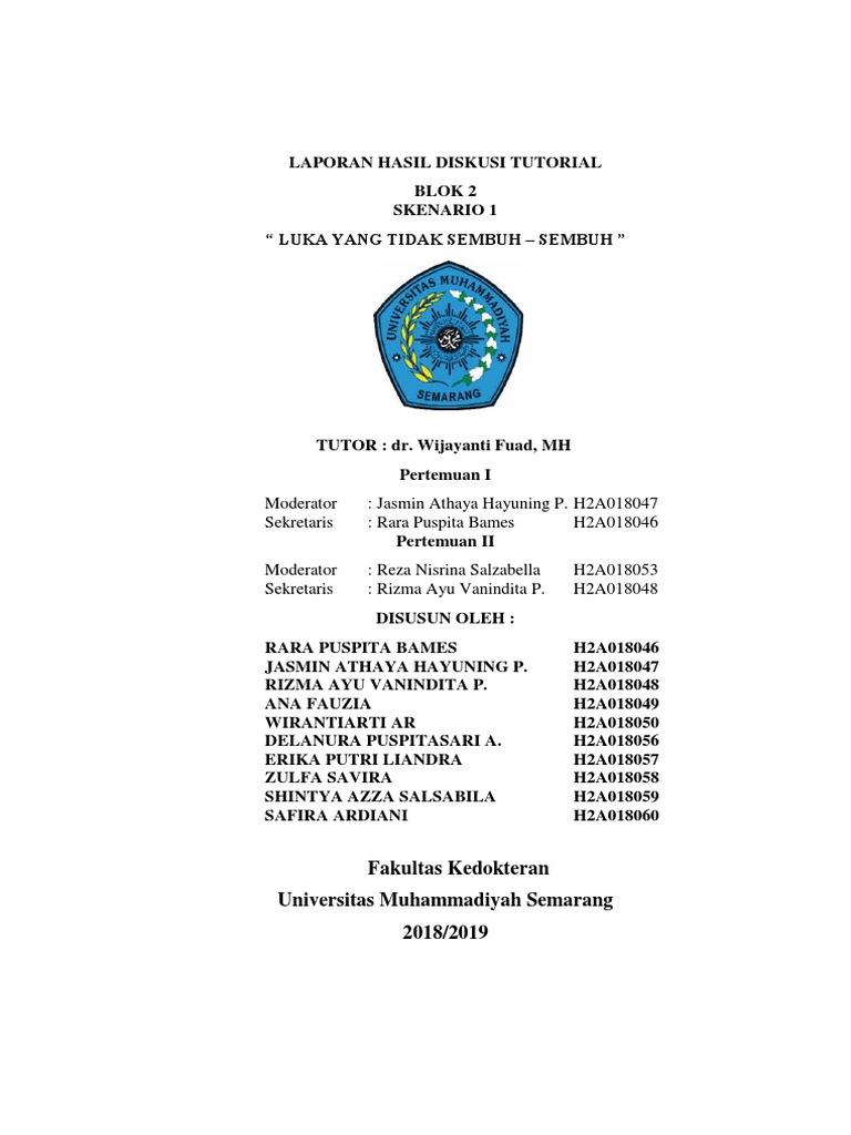 Tutorial Blok 2 Skenario 1 | PDF