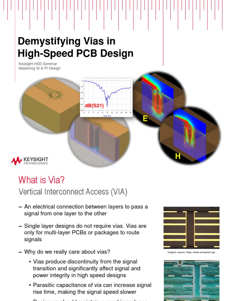2 Demystifying Vias in High-Speed PCB Designs | PDF | Transmission Line ...