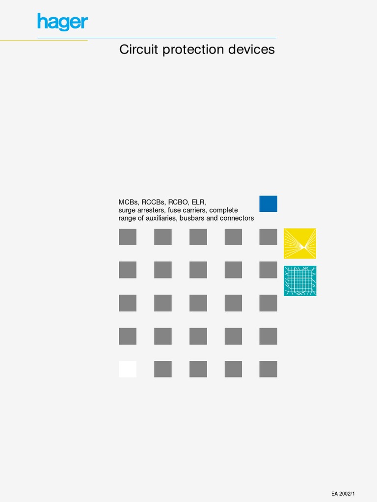 Hager - Fuse | PDF | Fuse (Electrical) | Relay