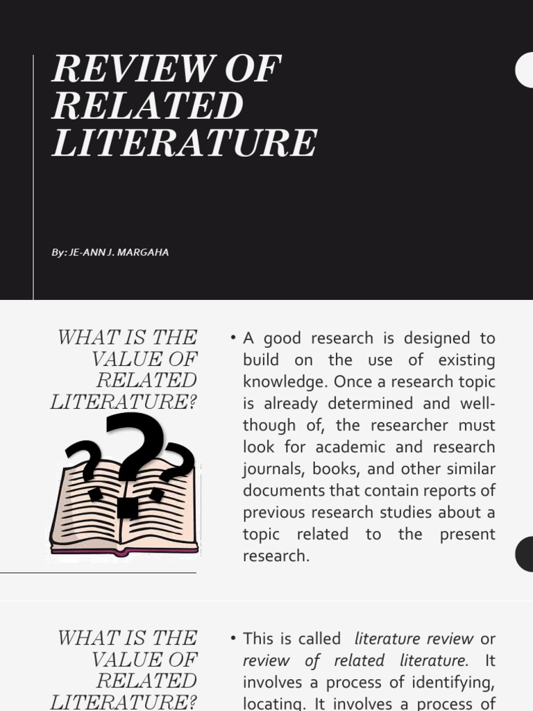 Review of Related Literature | PDF | Bibliography | Justification