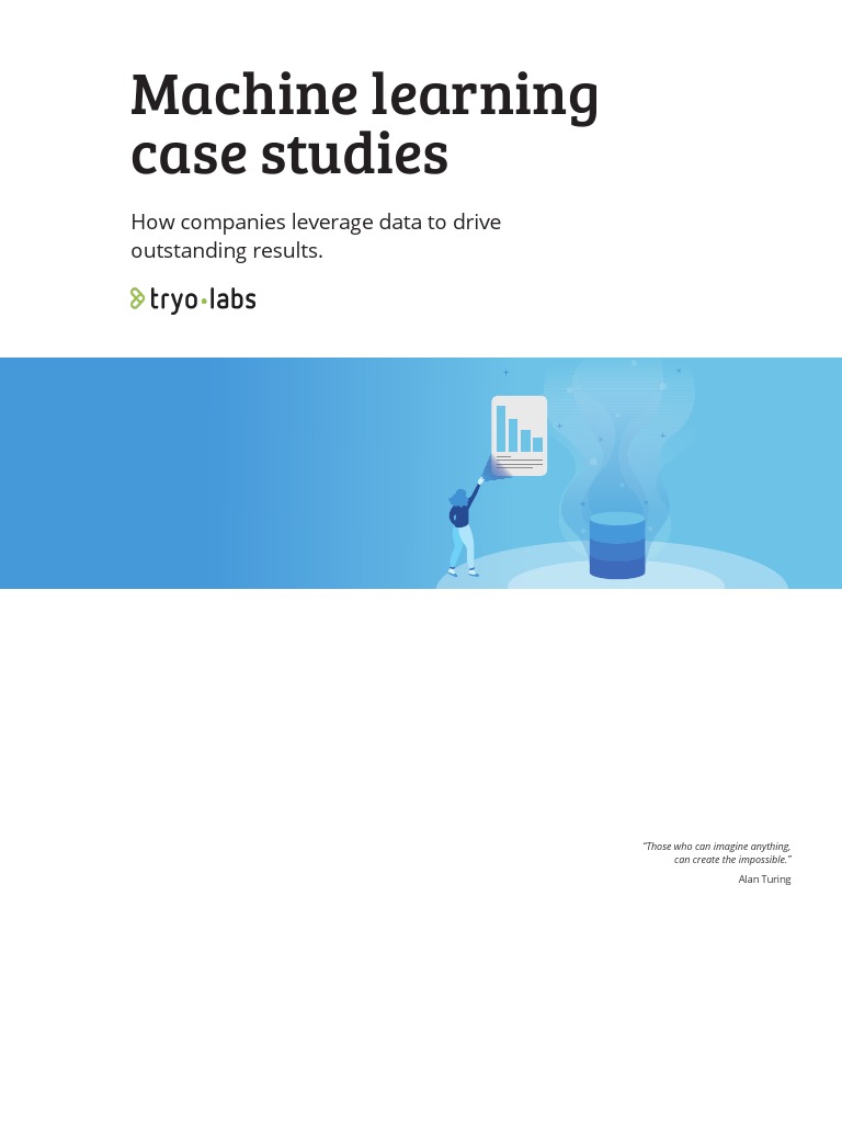 Machine Learning Case Studies v1 PDF | PDF | Machine Learning | Deep ...