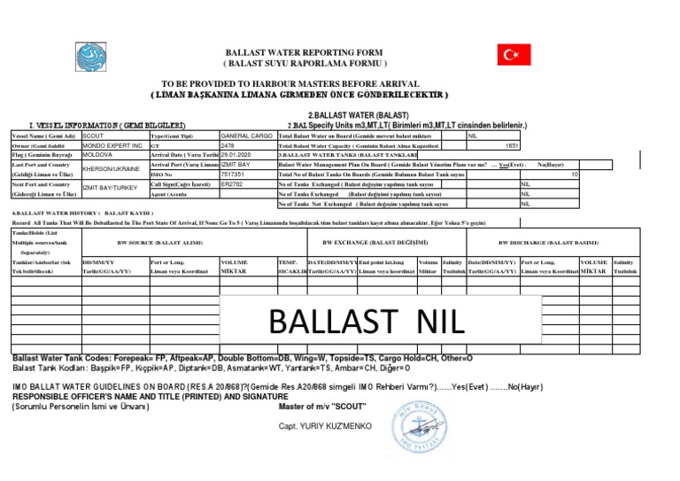 Ballast Form | PDF