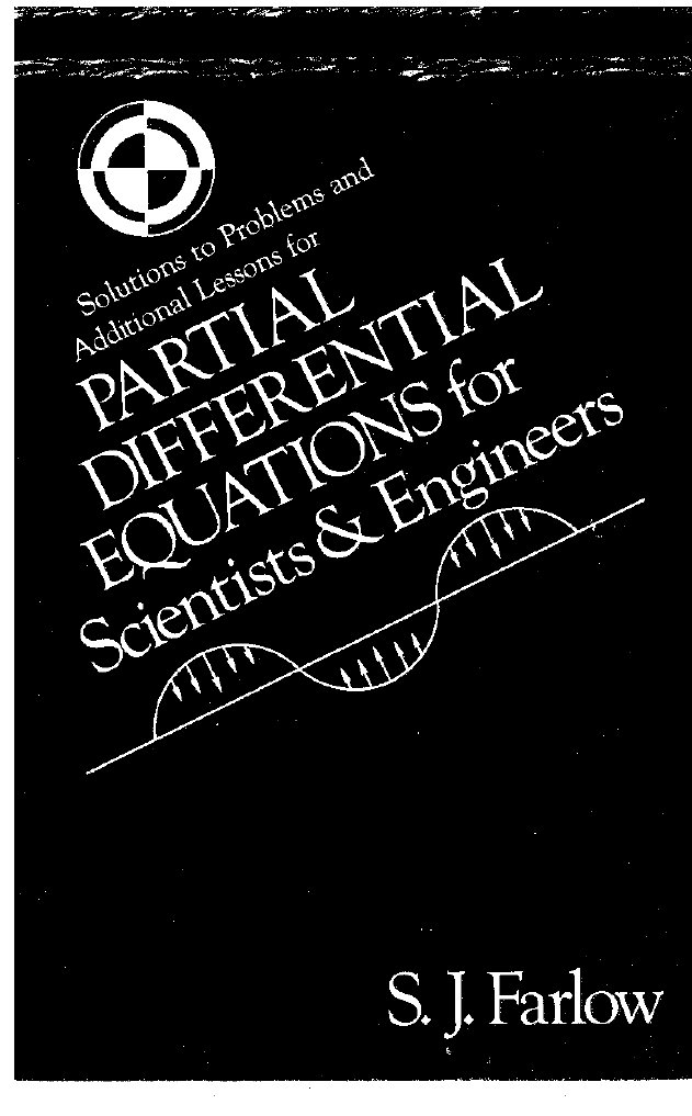 Farlow Pdes For Scientists Engineers Solutions Pdf Partial