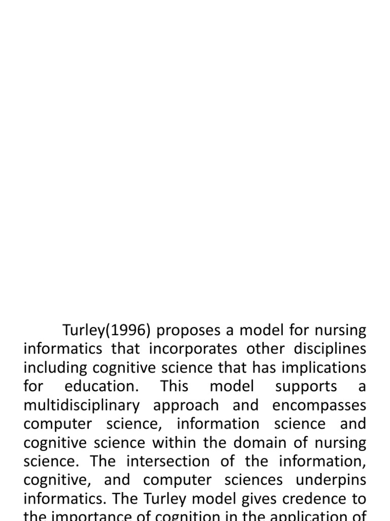 Turley S Model | PDF | Science & Mathematics | Computers
