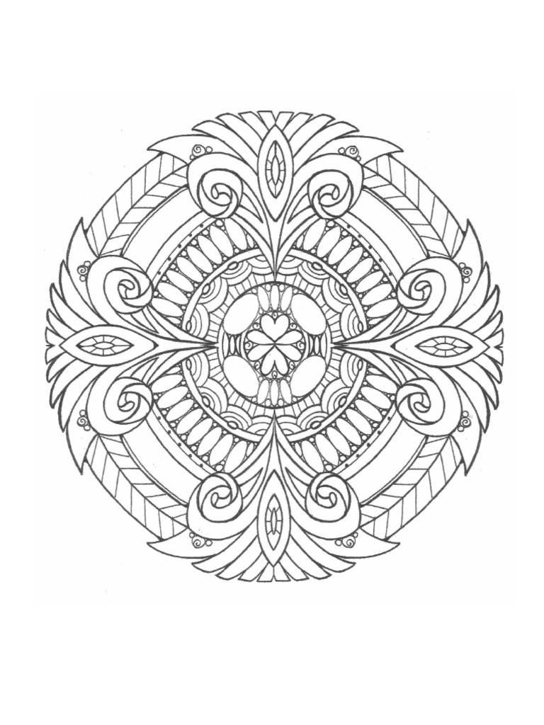 Adult Coloring Page | PDF