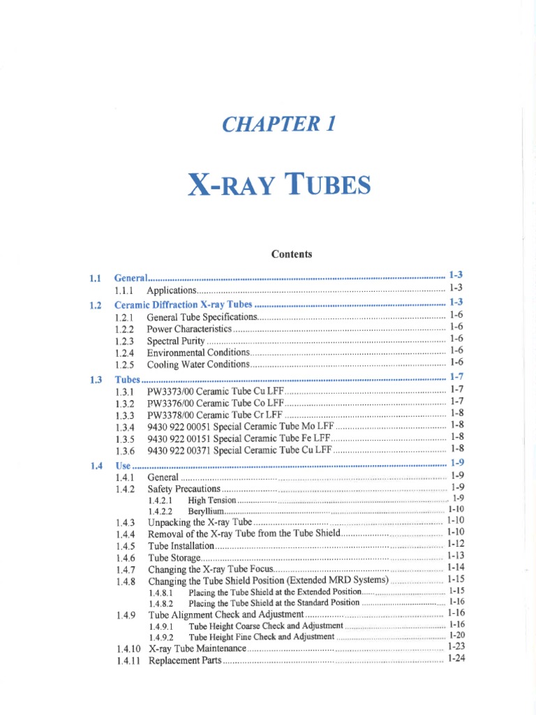 XRD Manual PDF | PDF
