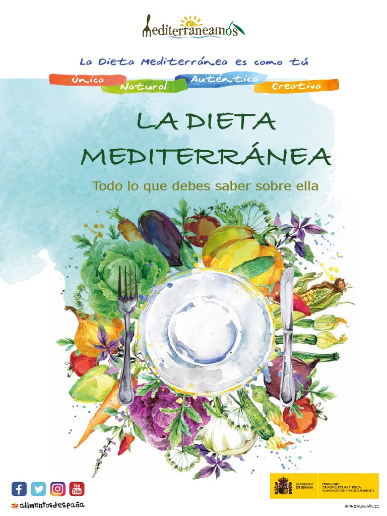 Dossier Dieta Mediterranea PDF | PDF | Dieta | Alimentos