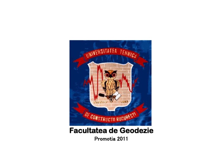 Facultatea de Geodezie | PDF