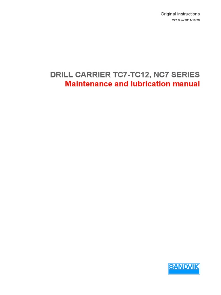 Carrier DD321 | PDF | Motor Oil | Transmission (Mechanics)
