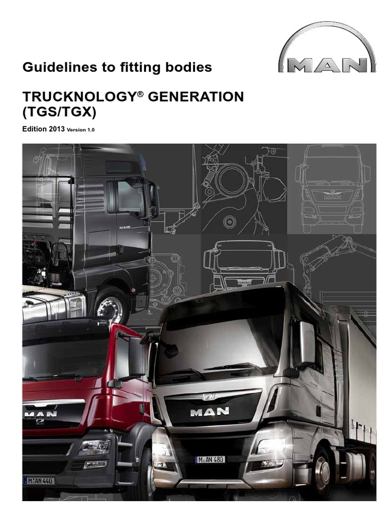 MAN TGS Operator's Manual | PDF | Axle | Safety