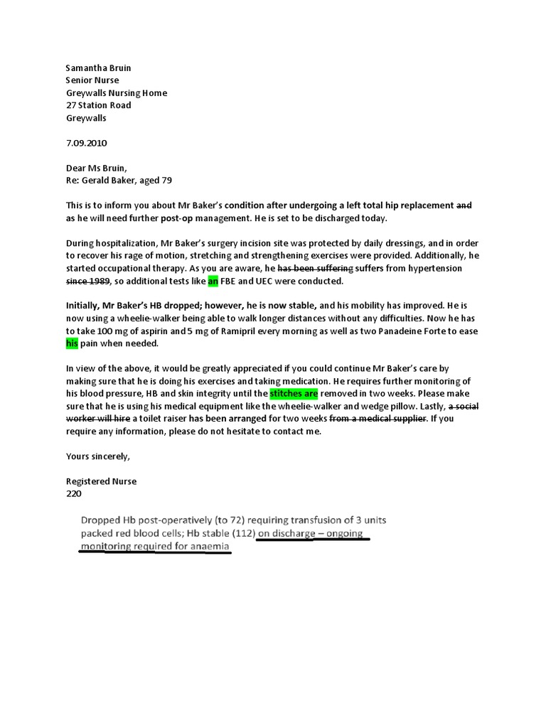 Gerald Baker Oet Letter Oana Corrected | PDF