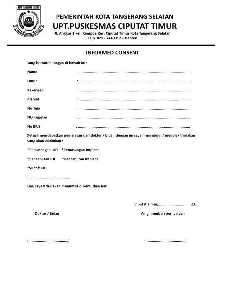 Informed Consent KB | PDF