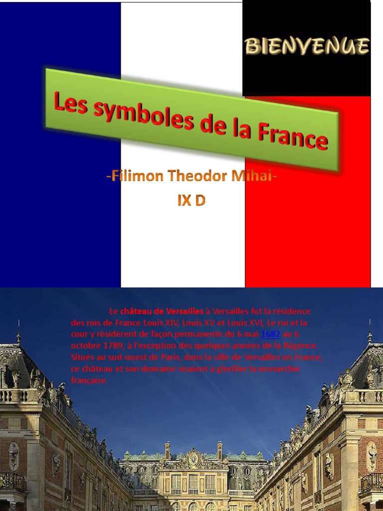 Simbolurile Frantei | PDF | Château de Versailles | France