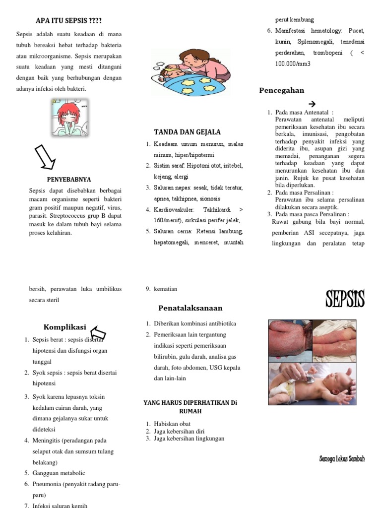 Sepsis: Penyebab, Gejala, dan Pencegahan | PDF