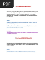 Raspunsuri Test Fplayt | PDF