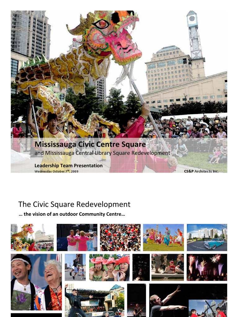 Mississauga Civic Square Redevelopment Plan | PDF | Horticulture And ...