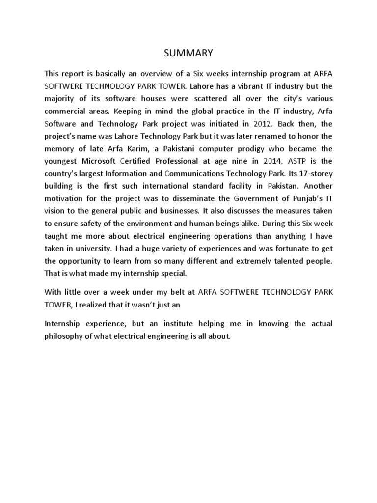 Internship Report | PDF | Safety | Personal Protective Equipment