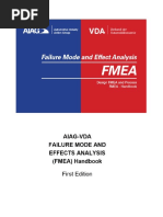 AIAG VDA FMEA Training Material | PDF