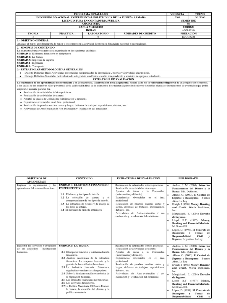 Banca y Seguro | PDF | Seguro | Reaseguro