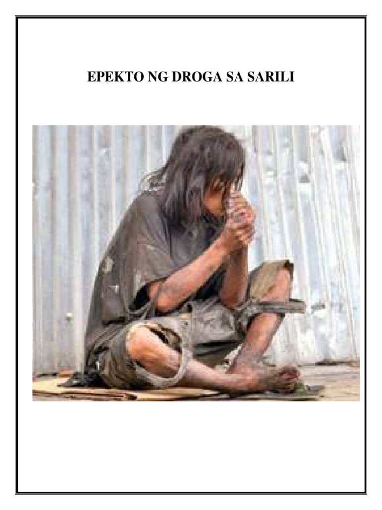 Epekto NG Droga Sa Sarili | PDF