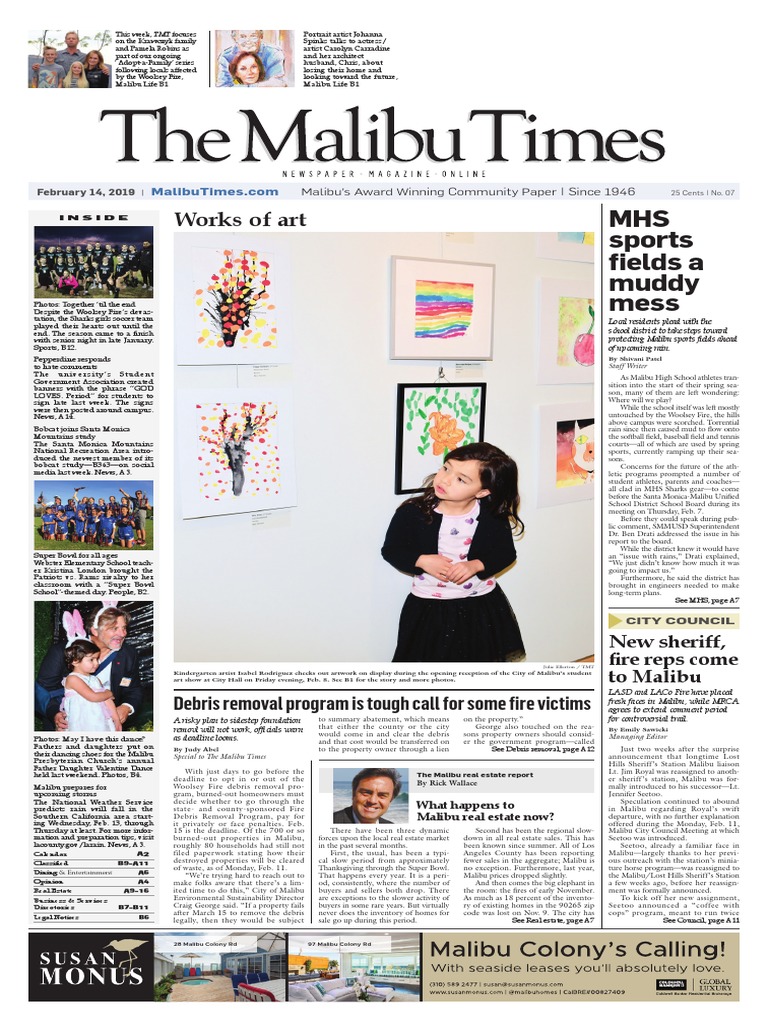 Malibu Times, February 14, 2019 | PDF