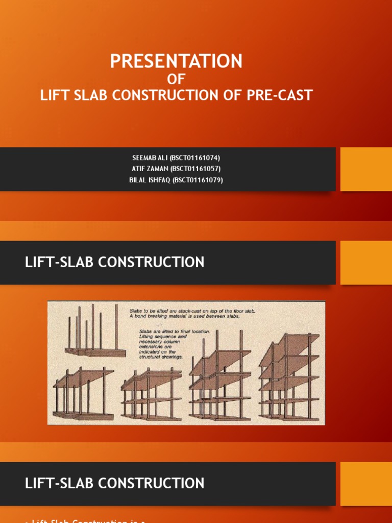 Lift-Slab Construction Overview and Benefits | PDF | Composite Material ...