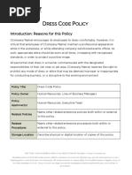 Guidelines For Employee Locker | PDF