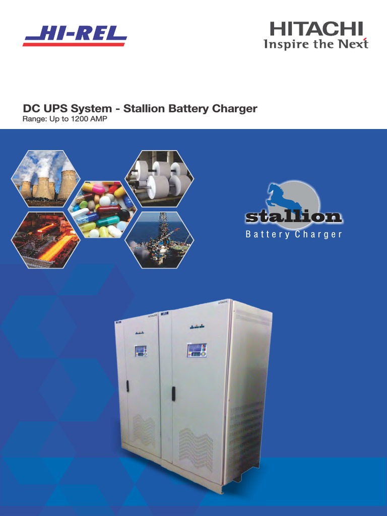Stallion Battery Charger Catalogue | PDF | Battery Charger | Rectifier